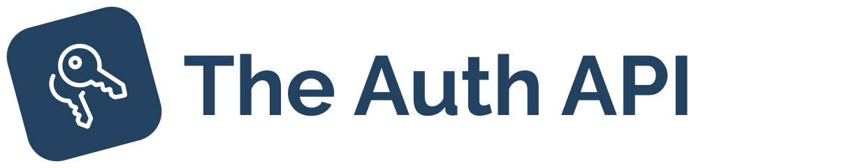 Code Demos | Support articles for The Auth API - the scalable and ...